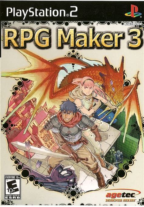 Rpg Maker 3 2005 Playstation 2 Box Cover Art Mobygames