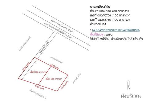 ขายที่ดิน 200 ตารางวาบางเดื่อ ที่ดินร้อยแปด คอม