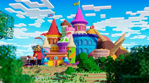Candy Castle Minecraftbuilds