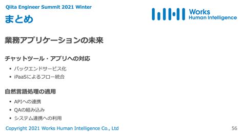 チャットツール連携の開発を通して描く業務アプリケーションの未来〜「qiita Engineer Summit 2021 Winter」イベントレポート Qiita Zine