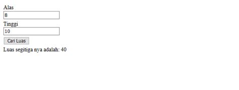 Coding Rumus Segitiga