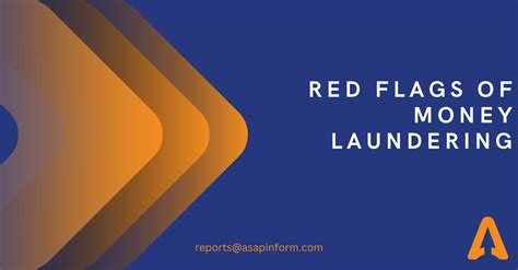Red Flags Of Money Laundering