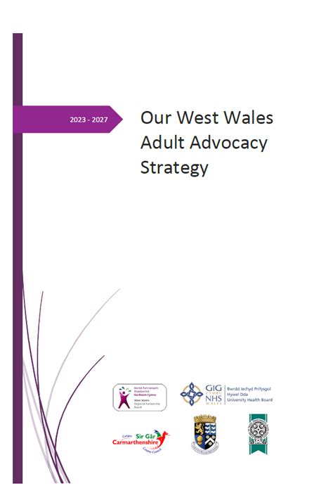 Adult Advocacy Strategy West Wales Regional Partnership Board