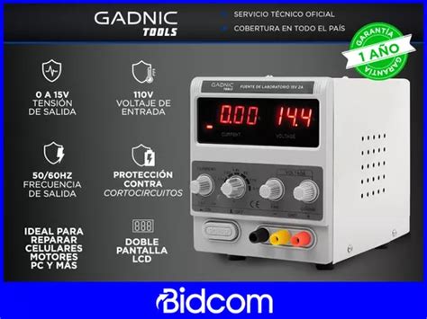 Fuente De Laboratorio Regulable 15 V 2 Amps Profesional En Venta En