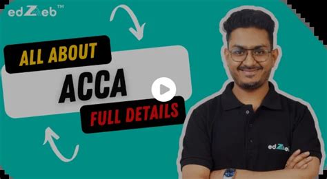 Best Acca Course In India For Offline And Online Classes Edzeb