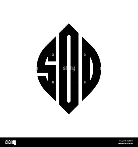 Sdo Circle Letter Logo Design With Circle And Ellipse Shape Sdo Ellipse Letters With