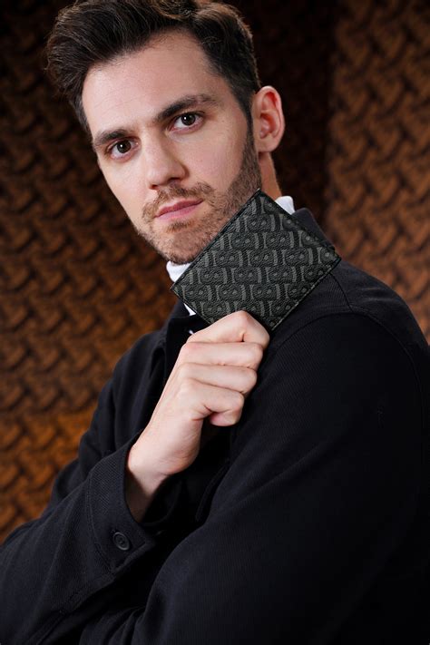 Bimu Wallet Black Buttonscarves