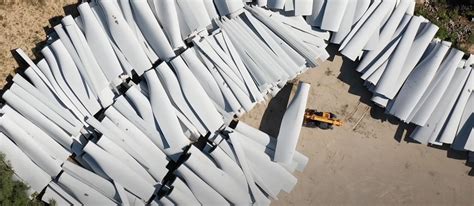 Wind Turbine Graveyards Pile Up In Landfills Researchers Propose