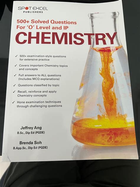 Spot Excel O Level Ip Chemistry Assessment Book Hobbies And Toys Books