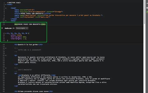 Brackets Shortcuts Quick Edit E Live Preview Editor Htmlit