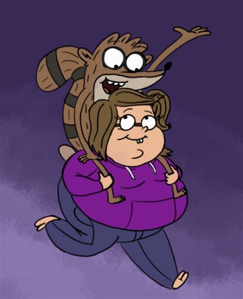 Regular Show Rigby And Eileen Kiss