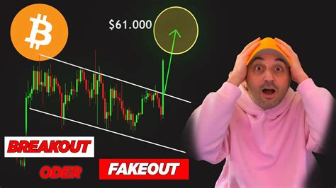 BITCOIN Bull Flag Breakout Target 61000USD YouTube