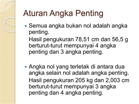 Notasi Ilmiah Dan Angka Penting Ppt Materi Pptx