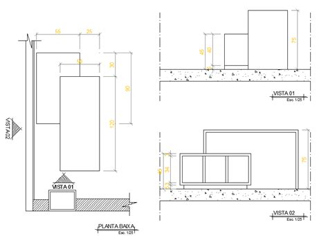 Window Section Layout File Cadbull