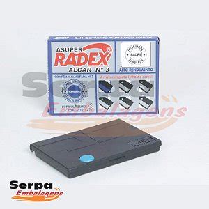Serpa Tinta Para Almofada De Carimbo Azul Radex Tincar 40 ML