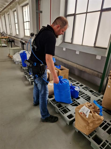 Laevo Flex Exoskeleton Portable Chest And Back Support