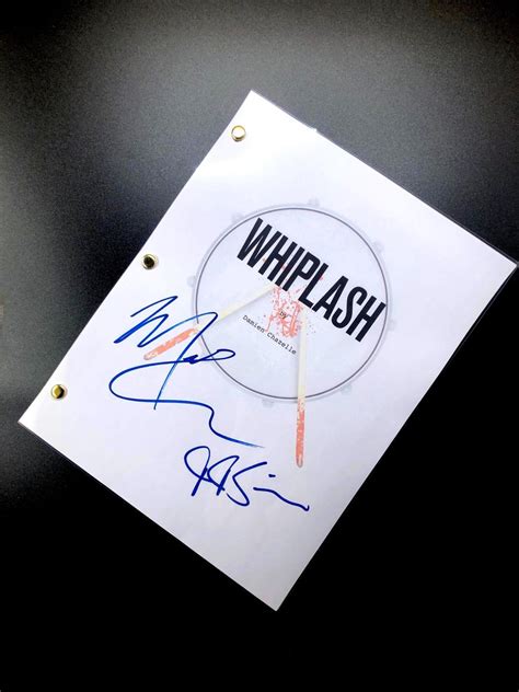 Whiplash Movie Script Full Script Etsy