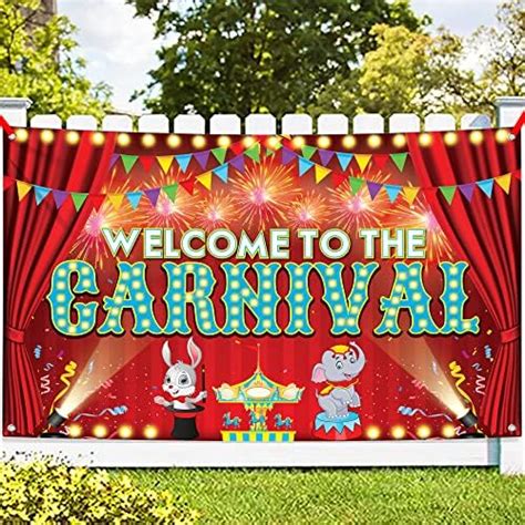 Katchon Xtralarge Welcome To The Carnival Banner 72x44