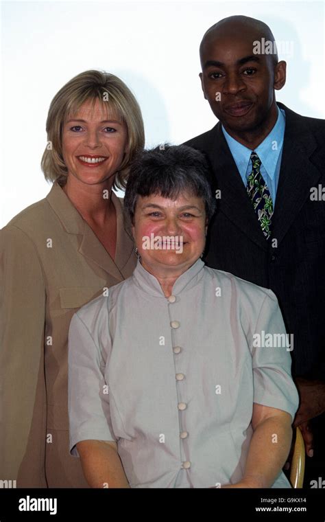 Maureen Rees And Tony Morris At A Bbc Photocall Hi Res Stock