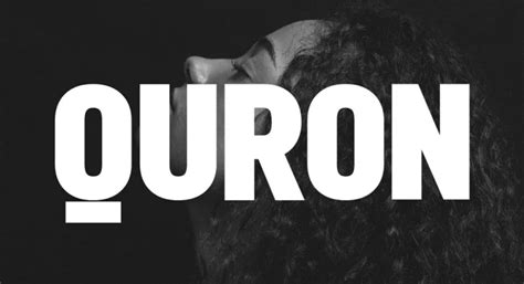 Quron Display Typefaces Bold And Modern Fonts