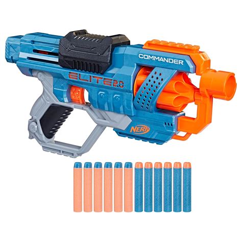 Nerf Elite 2 0 Commander Rd 6 Blaster Mytoy