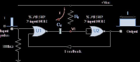 Monostable Multivibrator Circuit
