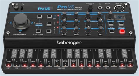 Behringer Pro Vs Mini Update New Firmware And Editor