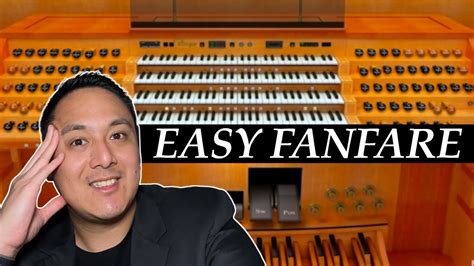 EASY FANFARE Organ Solo Op Vidas Pinkevicius YouTube