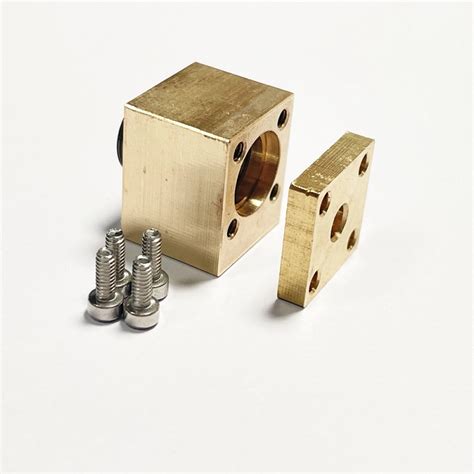 Brass Laser Diode Housing With 700nm 1100nm Glass Collimation Infrared