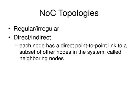 Ppt Network On Chip Noc A New Soc Paradigm Powerpoint Presentation