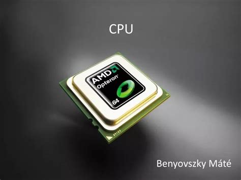 PPT CPU PowerPoint Presentation Free Download ID 4161270