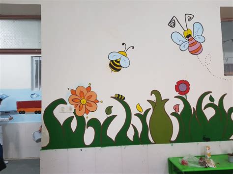 Пин от пользователя F на доске نقاشی دیوار مدرسه Детские поделки