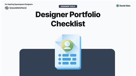 Free Designer Portfolio Checklist