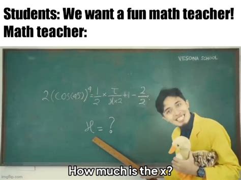 Funny Math Teacher Memes
