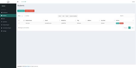 Quick Quiz Laravel Quiz And Exam System By Media City Codecanyon