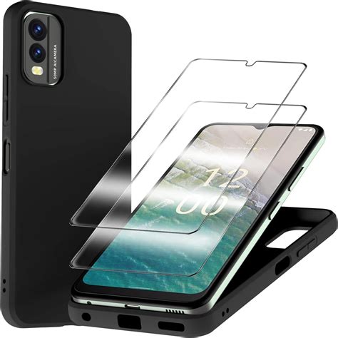For Nokia C32 Case Slim Silicone Gel Phone Cover Black EBay
