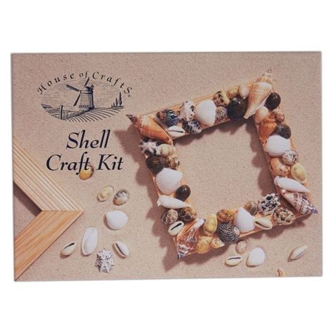 House Of Crafts Shell Craft Kit Craft And Hobbies From Crafty Arts Uk