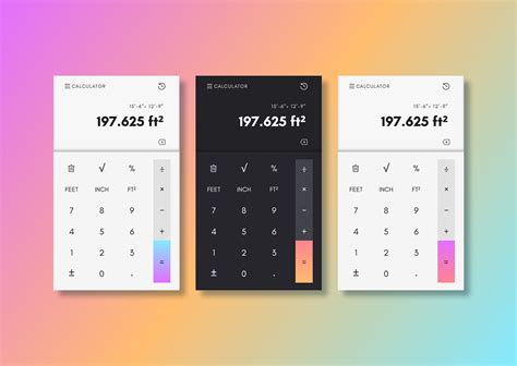 DailyUI Challenge Calculator Behance