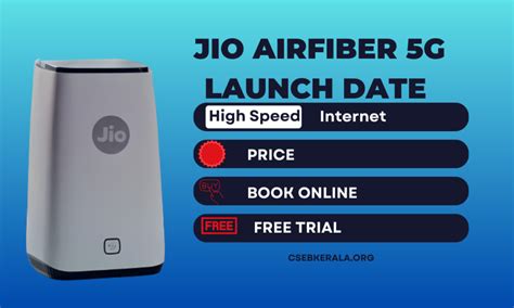 Jio Airfiber 5g Price Launch Date Book Online Availability Plans