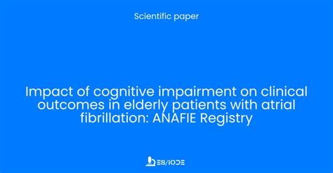 Es Iode On Linkedin Scientific Research Impact Of Cognitive
