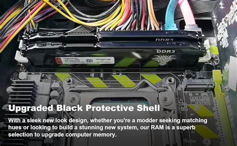 Yongxinsheng 1333MHz 16GB Kit 8GBx2 DDR3 Ram Desktop PC3 10600 UDIMM Non ECC Unbuffered 1 5V