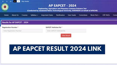 AP EAPCET Results 2024 Released On Cets Apsche Ap Gov In Check