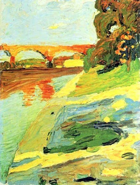 Munique Rio Isar Kandinsky 1901 Kandinsky Arte Kandinsky Arte