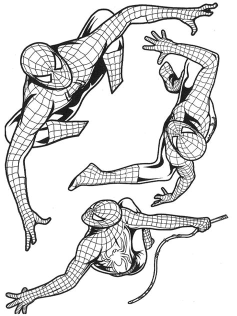 167 dessins de coloriage spiderman à imprimer sur LaGuerche Page 13
