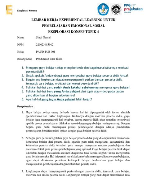 Experiental Learning Pdf