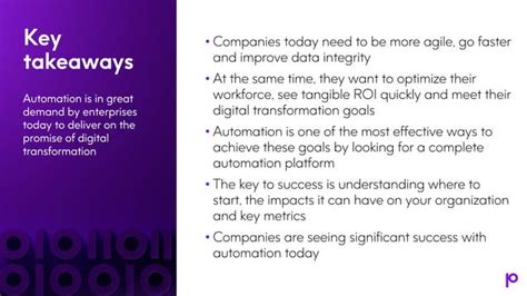 Overcoming Business Challenges With Automation Of Sap® Processes Ppt