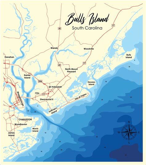 Digital File Pdf Svg Puget Sound Bathymetric Depth Layers Etsy Uk