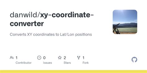 GitHub Danwild Xy Coordinate Converter Converts XY Coordinates To Lat Lon Positions