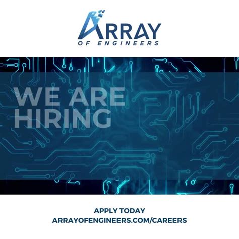 Array Of Engineers On Linkedin Hiring Firmware Fpga Engineer Array
