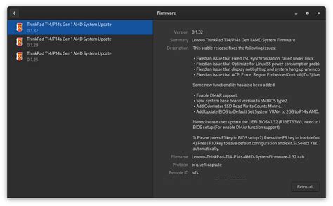 Firmware Updates Unter GNU Linux GNU Linux Ch